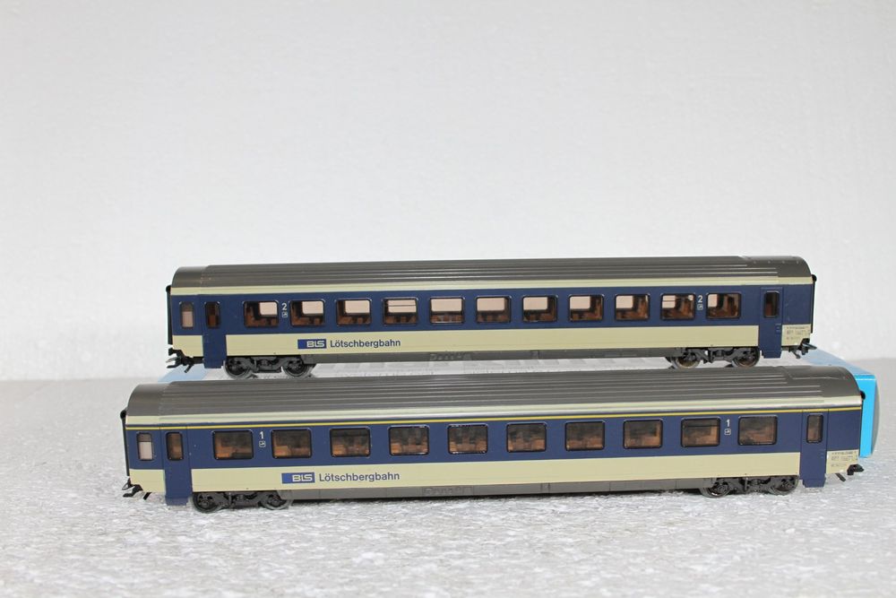 Märklin 4218 u. 4219, BLS 1.Kl.-2.Kl. (Gebraucht) in Triesen für CHF 60 ...
