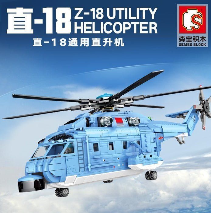 Sembo Klemmbausteine Z-18 Utility Helicopter | Kaufen auf Ricardo