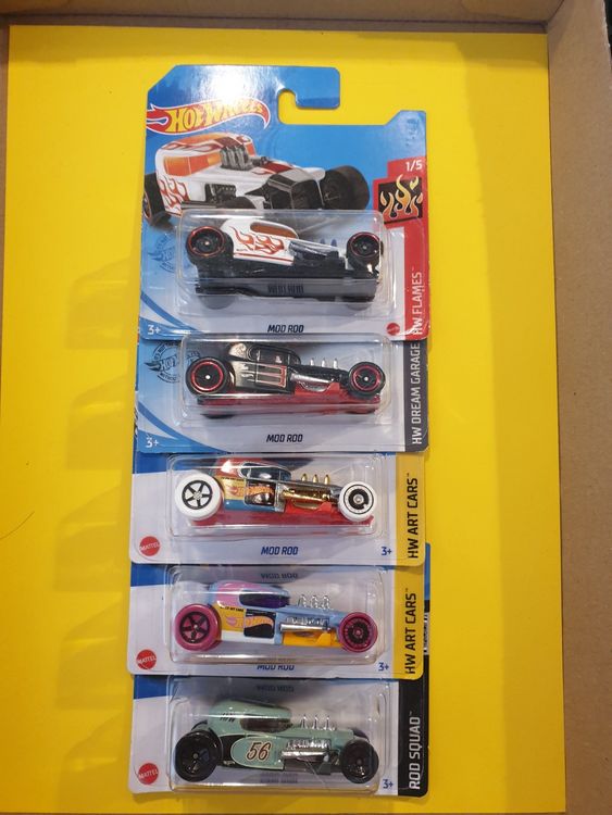 5 x Hot Wheels MOD ROD (Neu und originalverpackt) in Oftringen für CHF ...