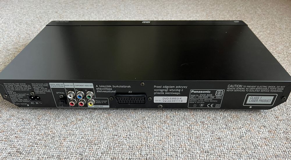 DVD/CD-Player, Panasonic DVD-S35 | Kaufen auf Ricardo