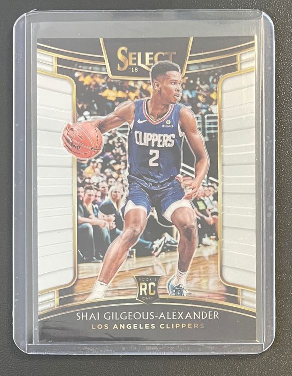 NBA Shai Gilgeous-Alexander SGA 2018-19 Select Rookie Card (Neu (gemäss ...