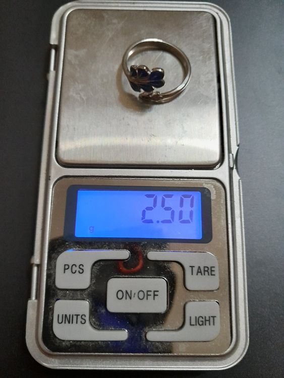 Ring Pfau, Silber 925, 2.5g, Große 54-60 (verstellbar) (Gebraucht) in ...