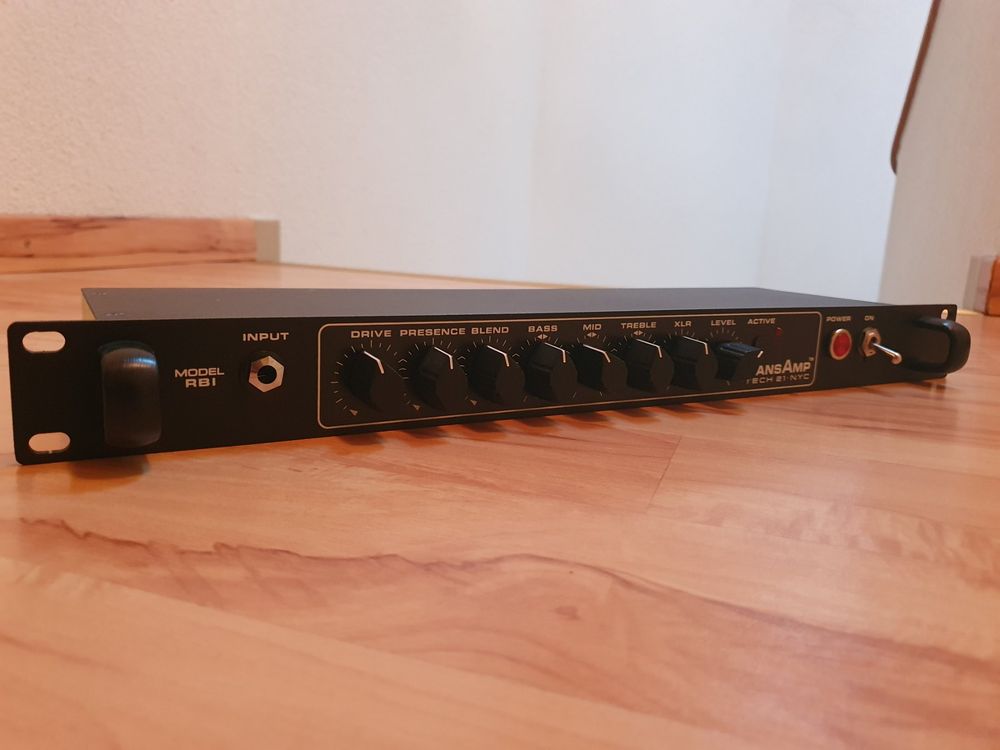 TECH21 Sansamp RBI, Bass Preamp, made in USA | Kaufen auf Ricardo