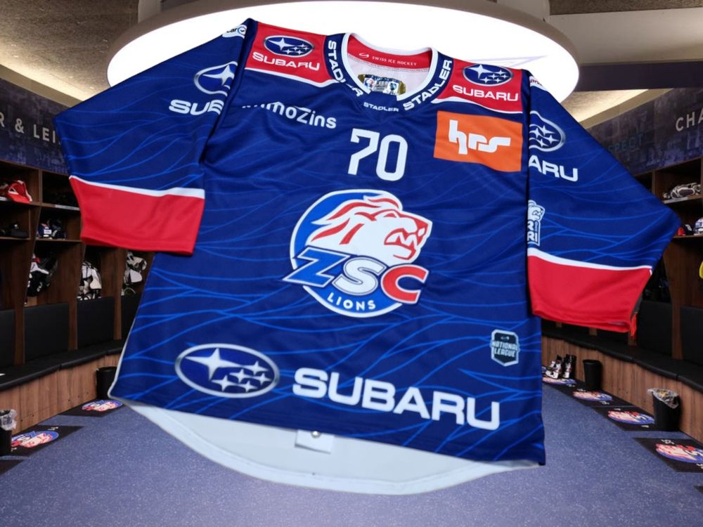 ZSC Lions Originaltrikot Home #70 Graf | Kaufen auf Ricardo