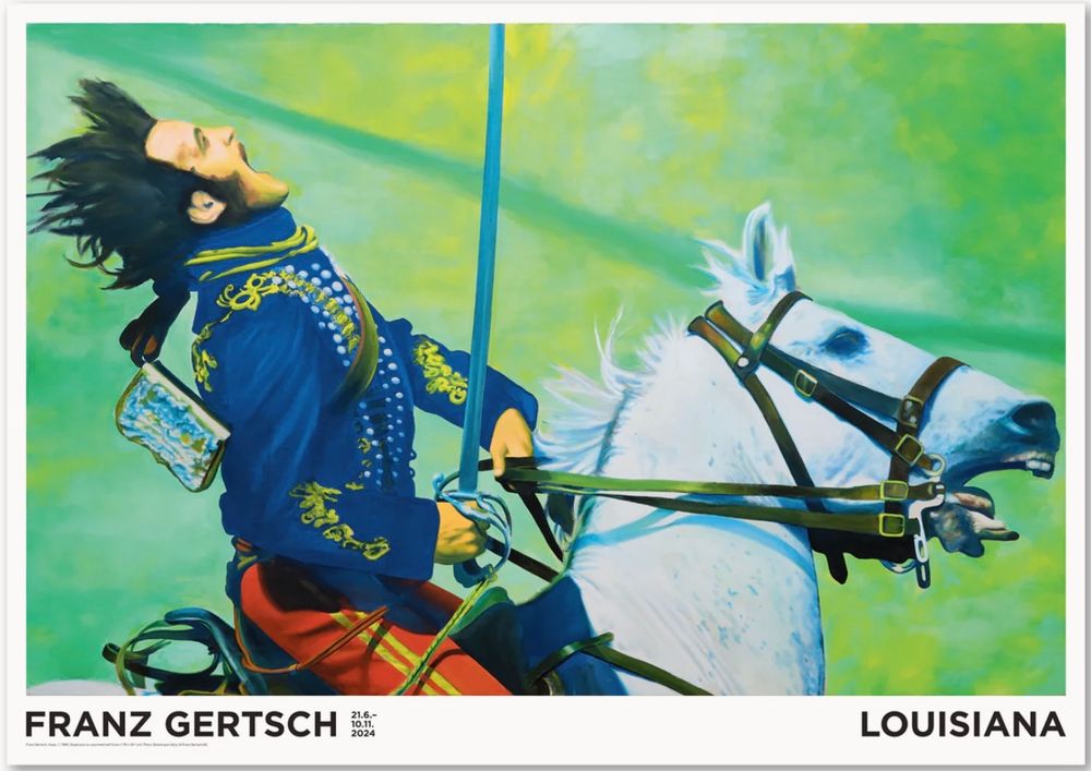 Schönes Plakat Gertsch Ausstellung in Dänemark (Gebraucht) in Bern für CHF 65 – mit Lieferung ...