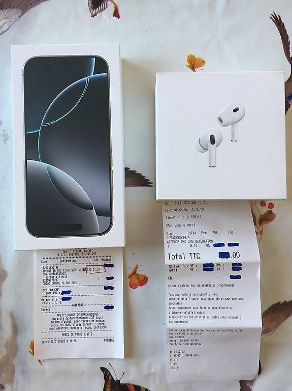 iPhone 16 Pro 128GB & AirPods Pro 2nd Generation (Gebraucht) in ...
