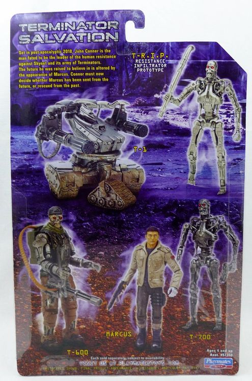 TERMINATOR LOT 3 FIGURE T-700 JOHN CONNOR T-600 & MARCUS (Neu und ...