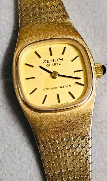 ZENITH Damenuhr Swiss-Made ( Quartz / 22 mm ) | Kaufen auf Ricardo