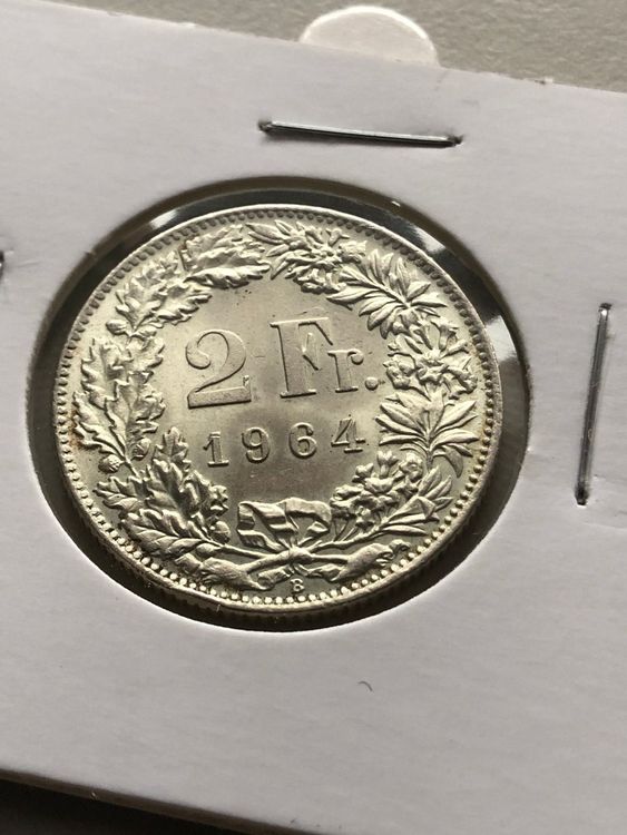 2 Fr. 1964 unz. | Kaufen auf Ricardo