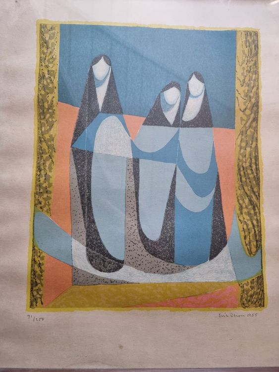 ERIK JOHN LITHOGRAPHIE SIGNIERT NUMMERIERT (Gebraucht) in Gersau für CHF 28 – mit Lieferung auf ...