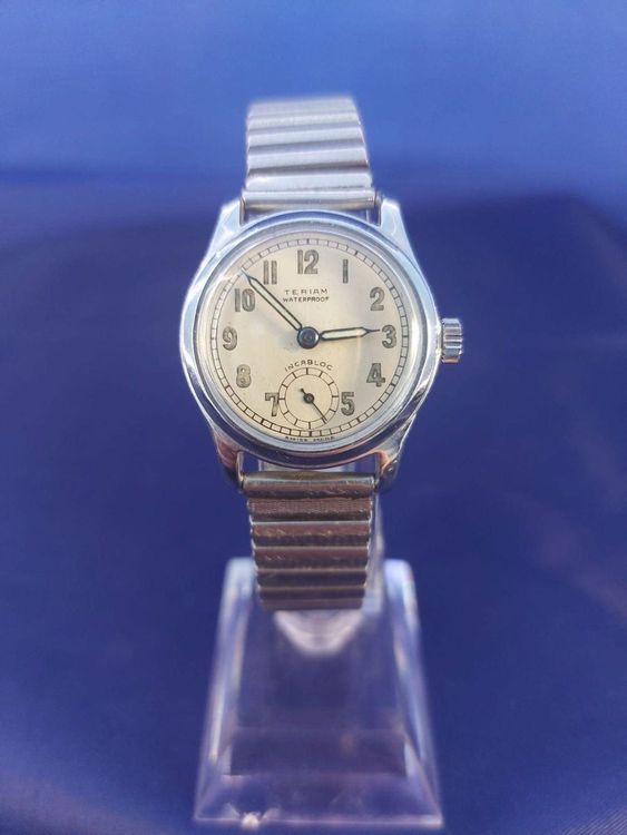 vintage TERIAM Swiss made Uhr Handaufzug (Gebraucht) in Bassersdorf für ...
