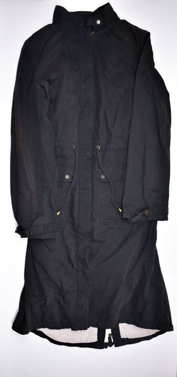 ELLE Trenchcoat Mantel Damen Grösse 40 schwarz rare (Gebraucht) in Biel ...