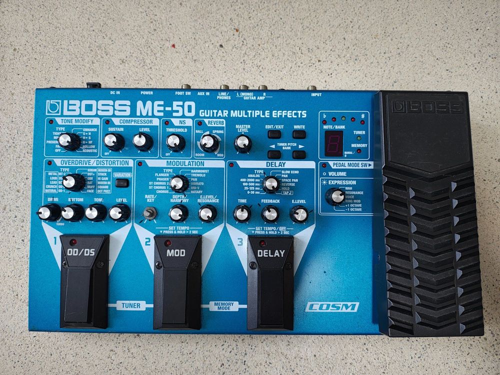 Boss ME-50 Gitarren Multi Effektgerät (Gebraucht) in Zürich für CHF 79 ...