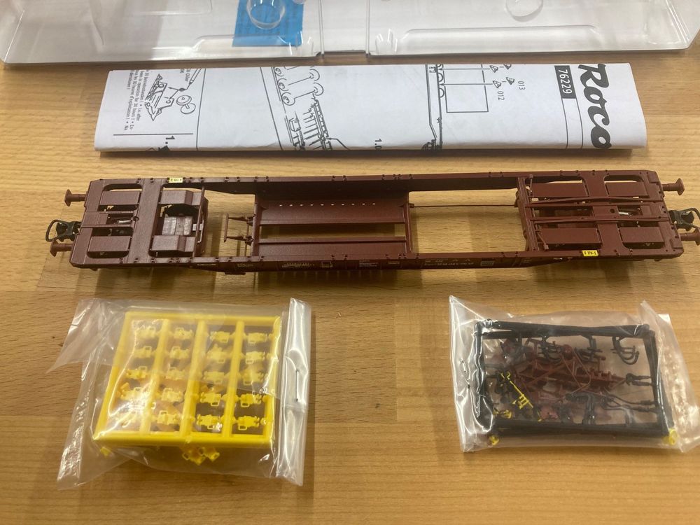 Roco 76229 Taschenwagen T3 AAE (Gebraucht) in Schwanden i.E. für CHF 36 ...