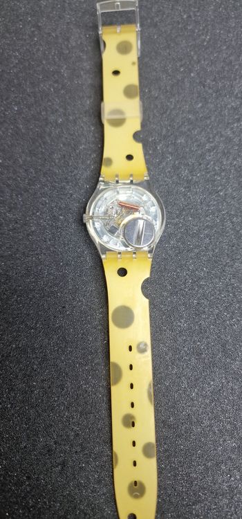 Seltene 1998 SWATCH Swiss Cheese Watch 1998 #G941, 34mm (Neu und ...