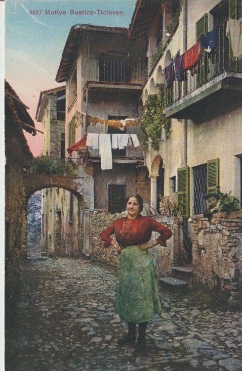 TI 189 Motivo Rustico-Ticinese, 1921 (Gebraucht) in Freienbach für CHF ...