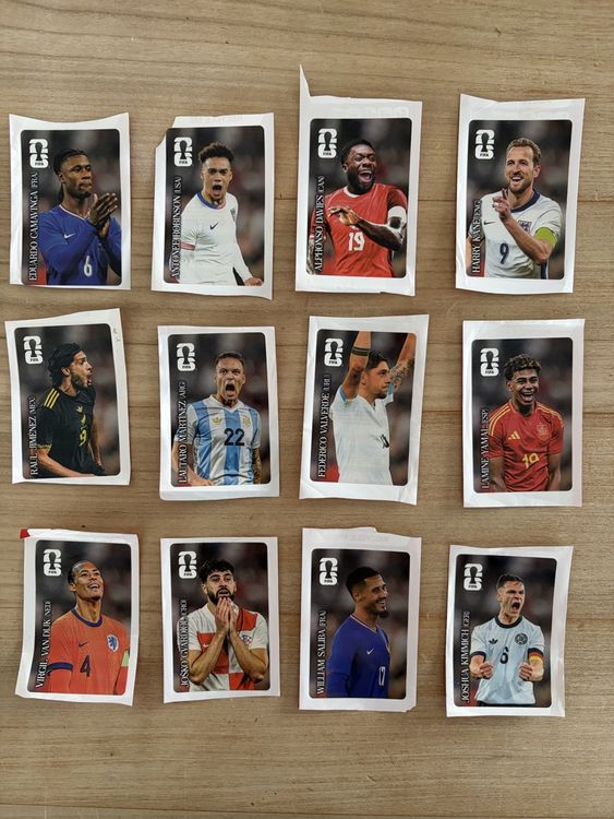 Alle 12 Coca Cola Panini FIFA WM26 2026 Stickers (Neu (gemäss ...