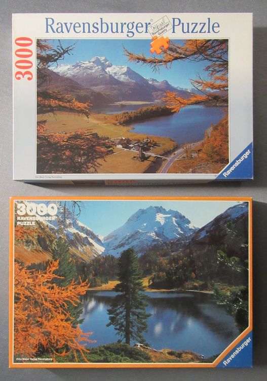 2 Ravensburger Puzzle - je 3000 Teile - ab CHF 4.00 (Gebraucht) in ...