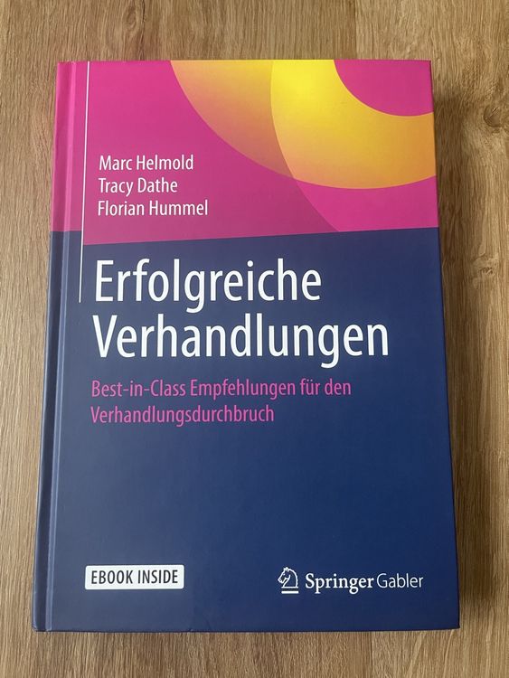 Erfolgreiche Verhandlungen Marc Helmold, Springer Gabler (Gebraucht) in ...