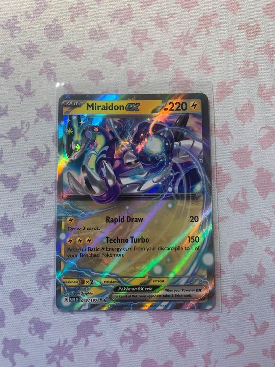 Miraidon Ex 079/197 Pokémon Obsidian Flames (ENG) (Gebraucht) in ...