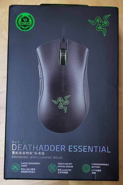 Razer Deathadder Essential (Neu und originalverpackt) in für CHF 14 ...