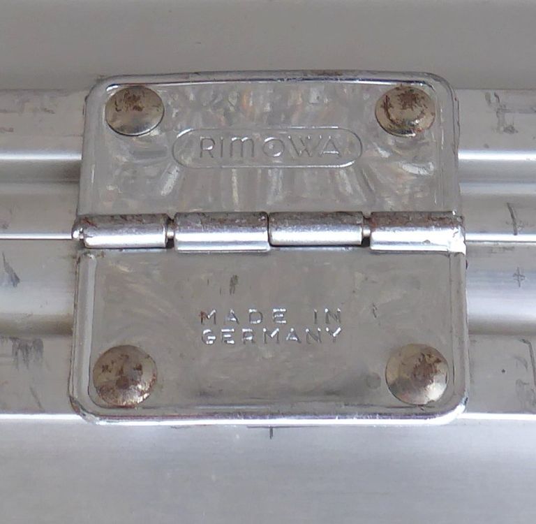 schöner vintage RIMOWA Aluminium Koffer made in Germany (Gebraucht) in ...