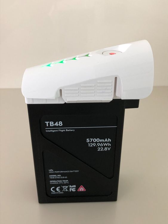 TB48 Intelligent Flight Battery; für DJI Inspire 1 (V1+V2) (Gebraucht ...