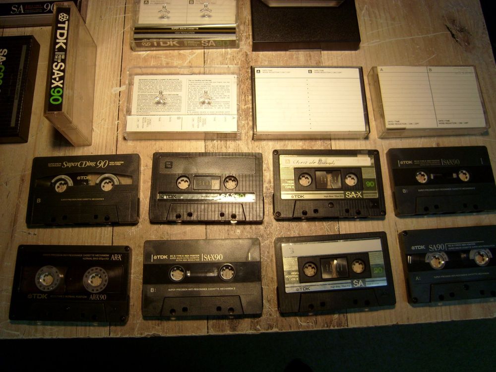 8 High End TDK90 Kassetten,1a Qualität, Vintage, Top Zustand (Gebraucht ...