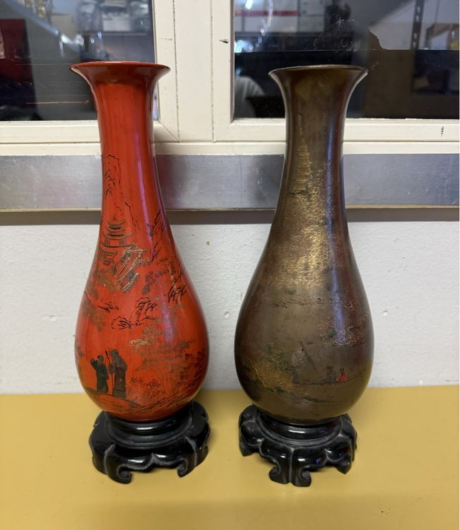 Alte kinetische Vasen 2 St. (Gebraucht) in Schlieren für CHF 126 – nur Abholung auf Ricardo kaufen