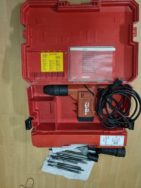 HILTI TE 104 BOHRHAMMER MIT BOHRER | Kaufen auf Ricardo