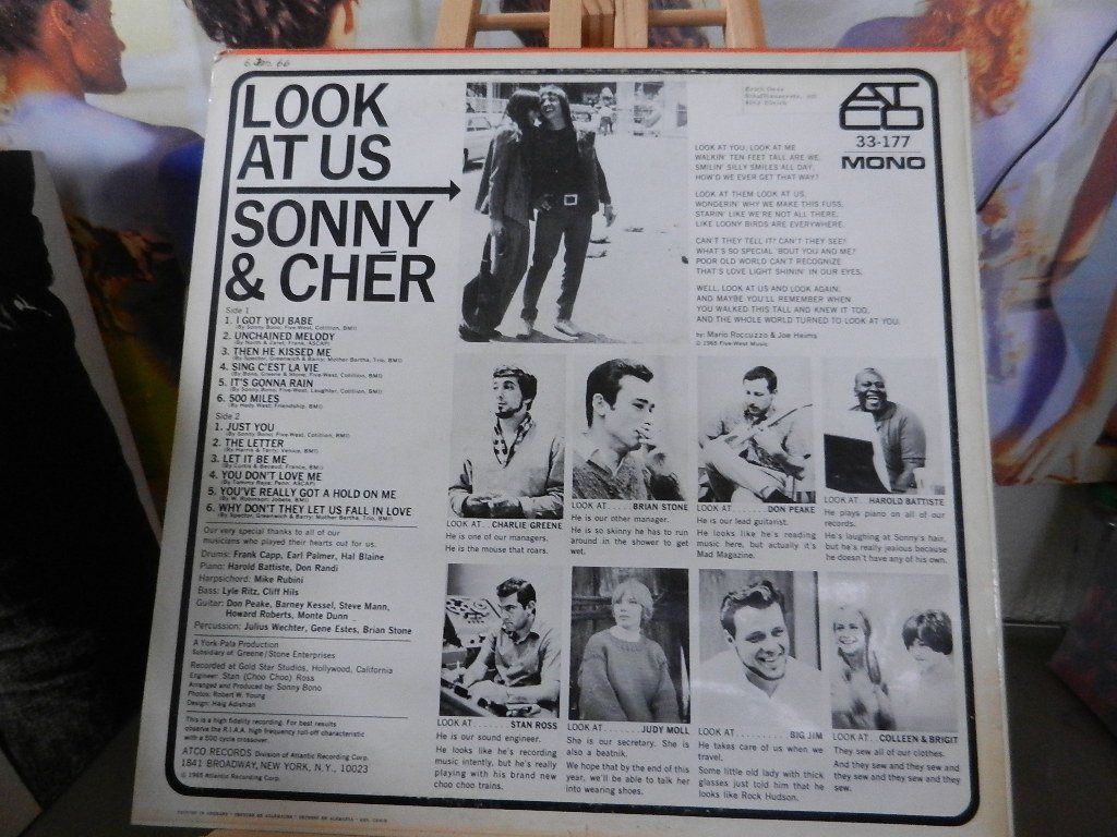 Sonny & Cher Schallplatte - Look 1965 Us *Gewaschen`* VG rar (Gebraucht ...