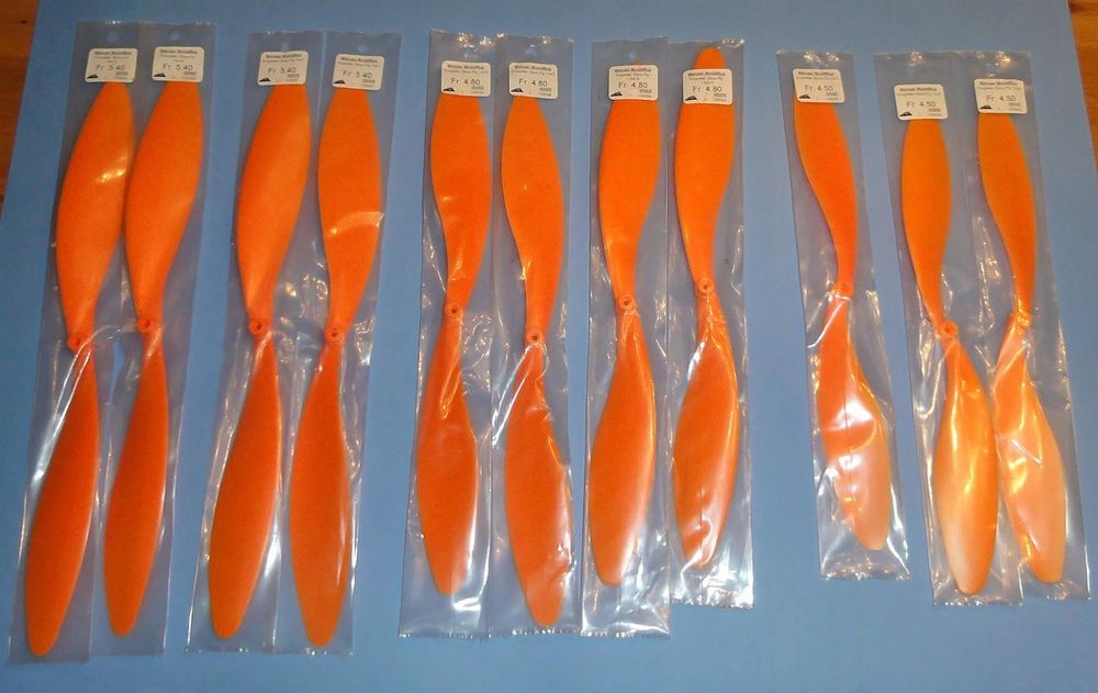 Lot neue grosse GWS Propeller - 11 Stück (Neu und originalverpackt) in ...