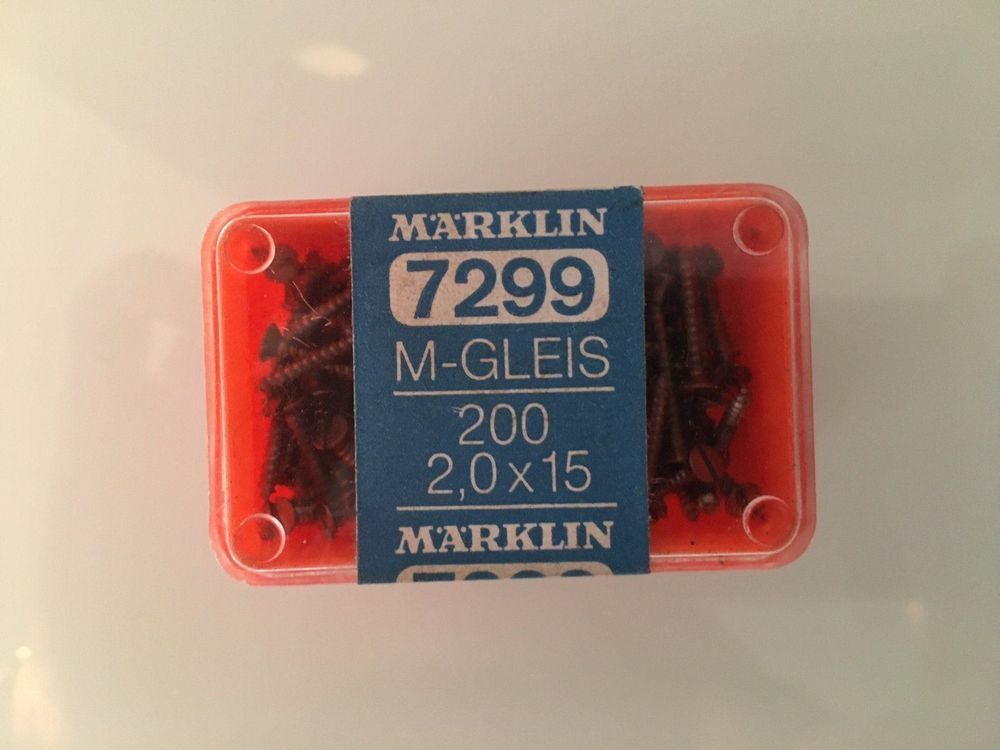 Märklin 7299 M-Gleis Schrauben (183 Stk) (Gebraucht) in Winterthur für ...