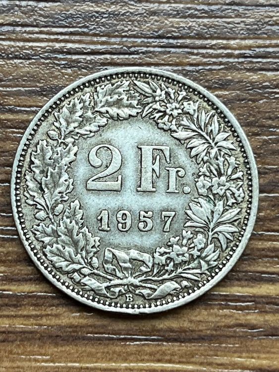 2 Franken 1957 | Kaufen auf Ricardo