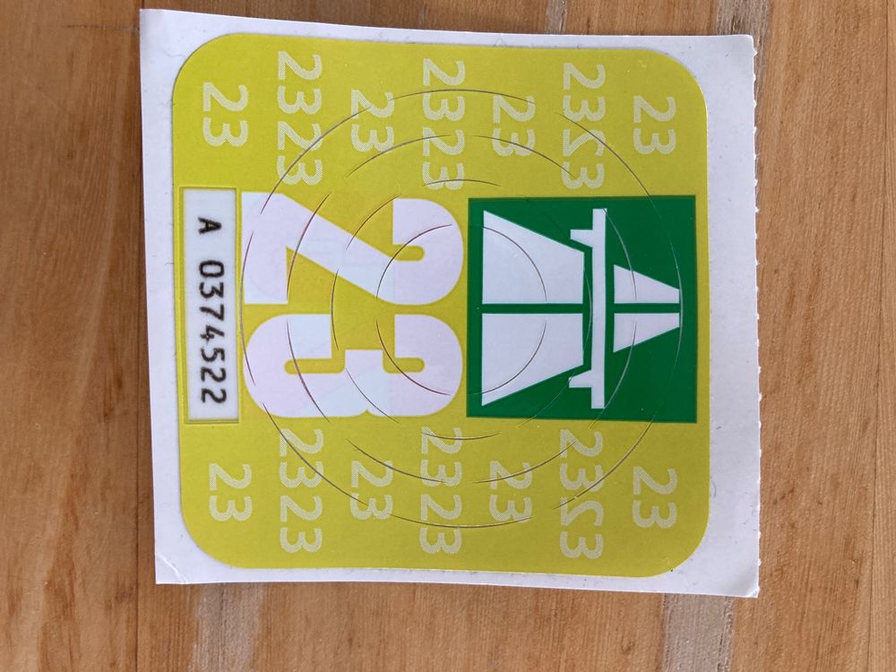 Vignette 2023 (Neu und originalverpackt) in Hittnau für CHF 20 – mit Lieferung auf Ricardo kaufen