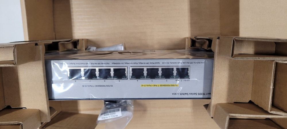 HPE OfficeConnect 1920S 8G PPoE+ 65W Switch (JL383A) (Neu und ...