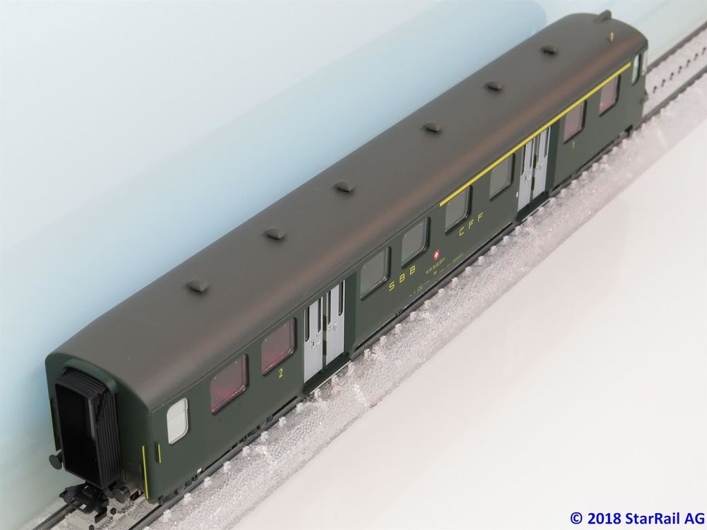 Märklin 43411 SBB Leichtstahl-Steuerwg. (Neu und originalverpackt) in ...