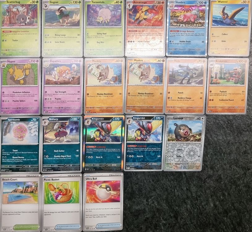 20 Carte Pokemon Collection SVI - ENG | Kaufen auf Ricardo