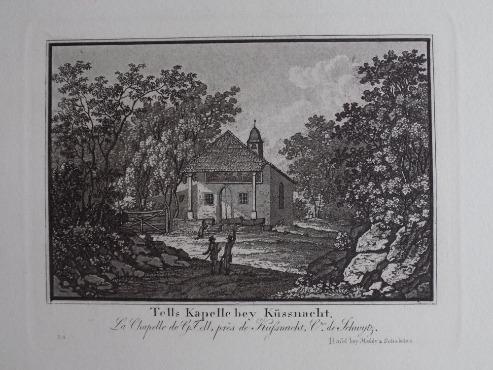 Tells Kapelle bei Küssnacht am Rigi von Mähly & Schabelitz (Gebraucht ...