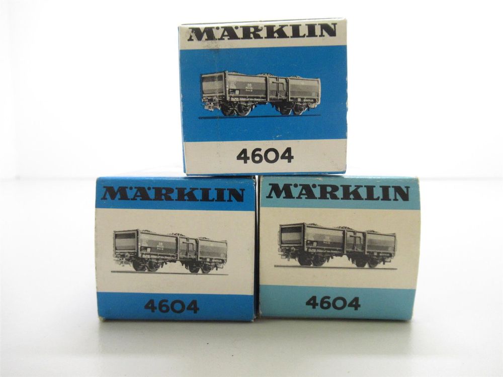 Märklin 3 x 4604 DB Güterwagen AC H0 (Gebraucht) in Basel für CHF 30 ...
