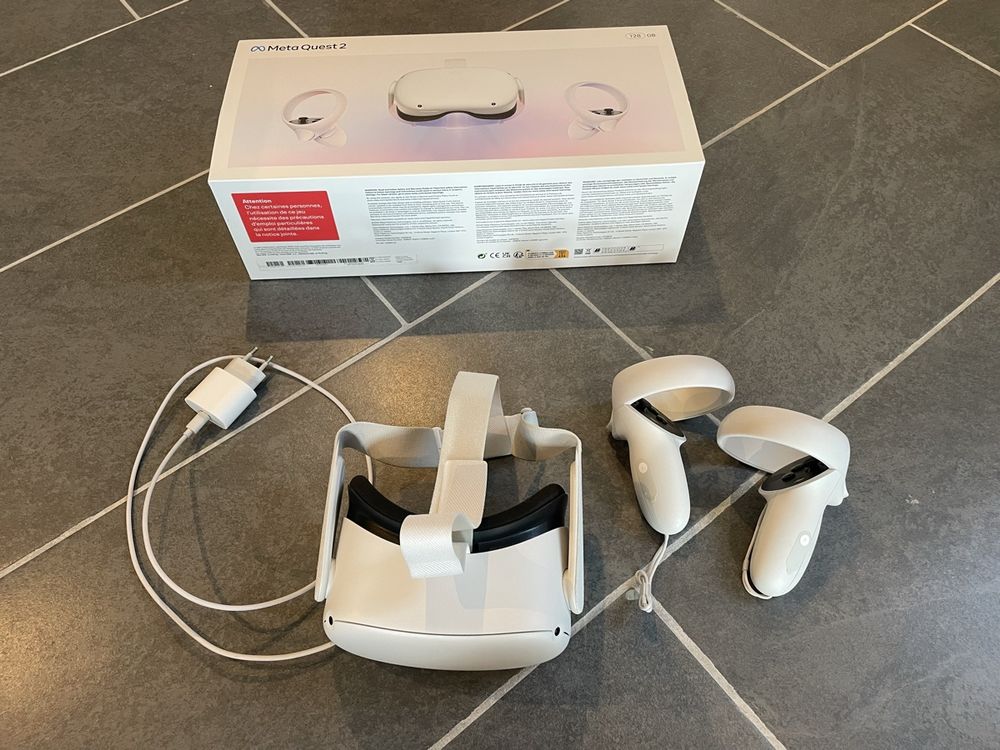 Meta Quest 2/ VR Brille 3D (Gebraucht) in Kriechenwil für CHF 160 – mit ...