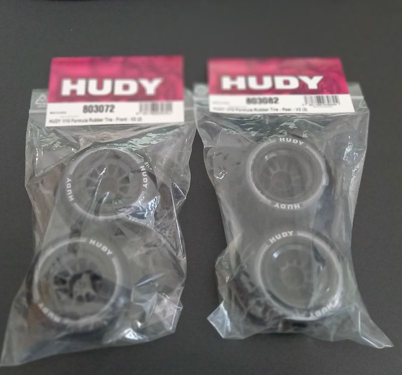 HUDY F1 Räder NEU (für XRAY, Tamiya, Exotech, Roche) Set 2 | Kaufen auf Ricardo