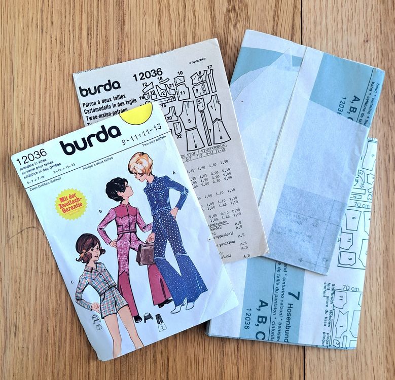 Patron Burda vintage 70s (Gebraucht) in Hauterive NE für CHF 4 – mit ...