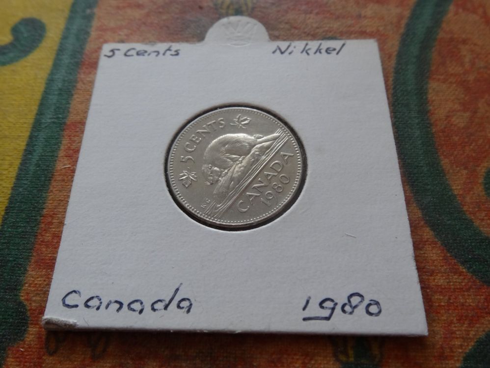 CANADA 5 Cents 1980 (Gebraucht) in Romanel-sur-Lausanne für CHF 0.5 ...