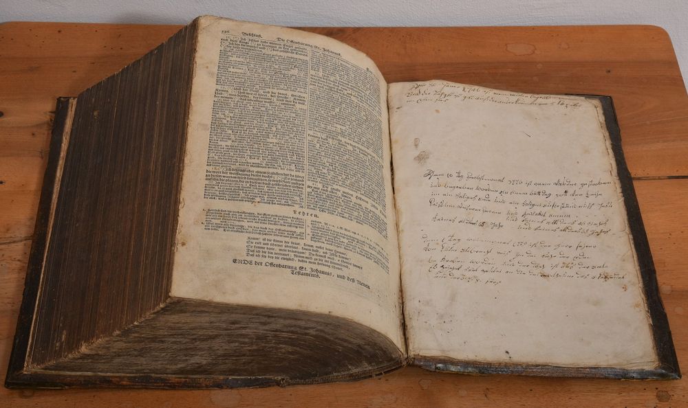 Grosse Biblia, Bibel, Piscator, Bern 1736 | Acheter sur Ricardo