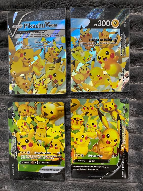 Pikachu V-union Celebrations Pokemon | Kaufen auf Ricardo