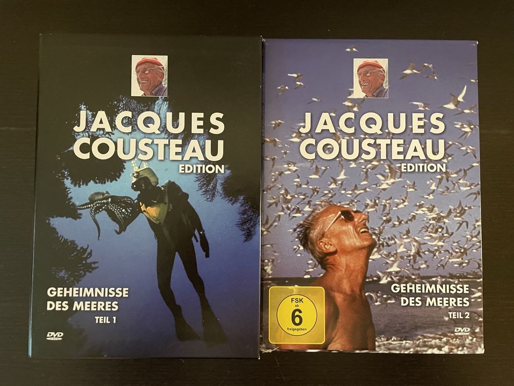 Jacques Cousteau Geheimnisse des Meeres 1 und 2 DVD (Gebraucht) in ...