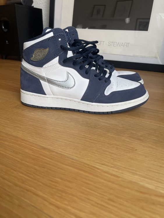 JORDAN - Baskets Air Jordan 1 Retro High Co.Jp Midnight Navy | Kaufen ...