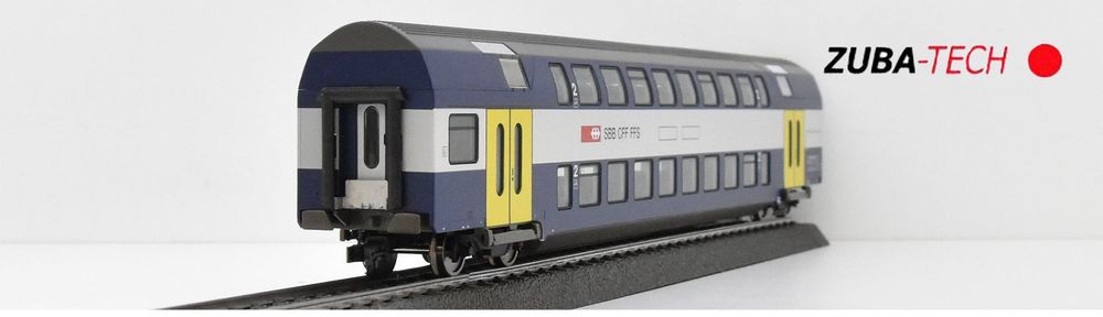 Fleischmann 5134 DPZ Dosto B Zwischenwagen der SBB H0 GS OVP (Neu (gemäss Beschreibung)) in St ...