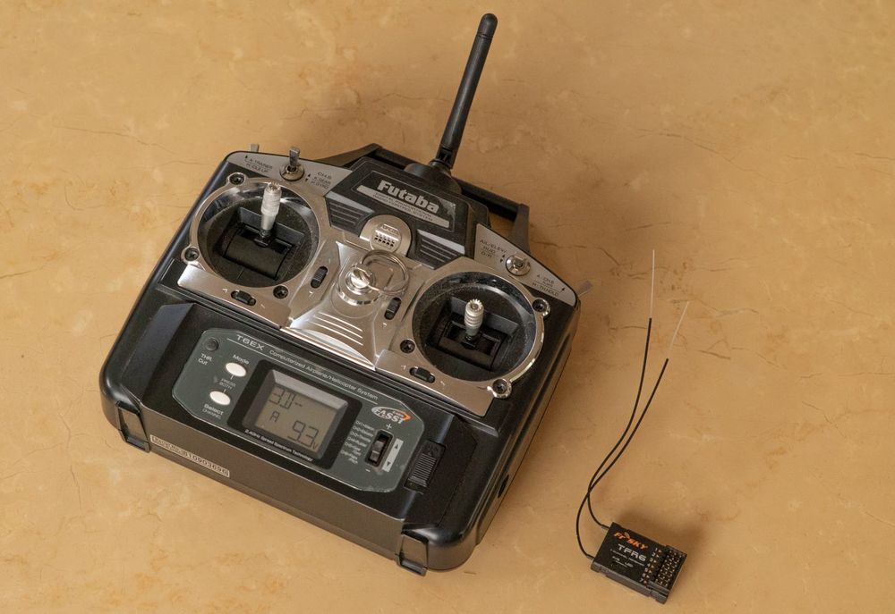 Fernsteuerung Futaba T6EX 2.4GHz inkl.1 Empfänger (Gebraucht) in für ...